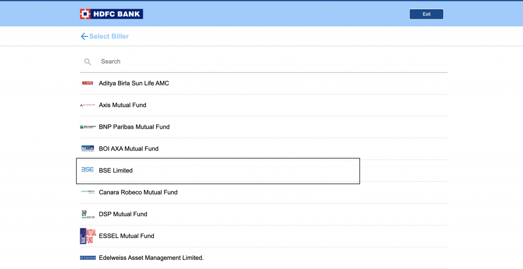 How to add a Biller to start a SIP online - Orowealth Blog