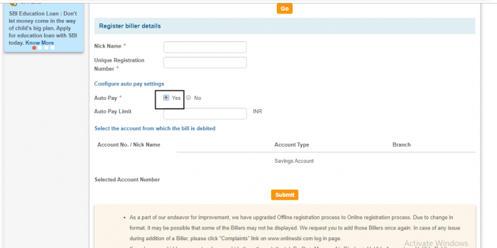 How to add a Biller to start a SIP online - Orowealth Blog