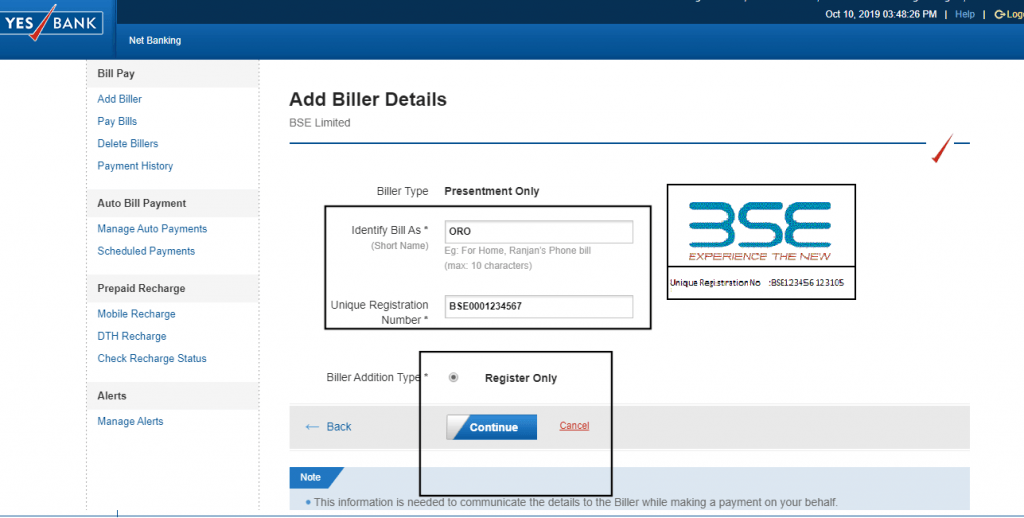 How to add a Biller to start a SIP online - Orowealth Blog